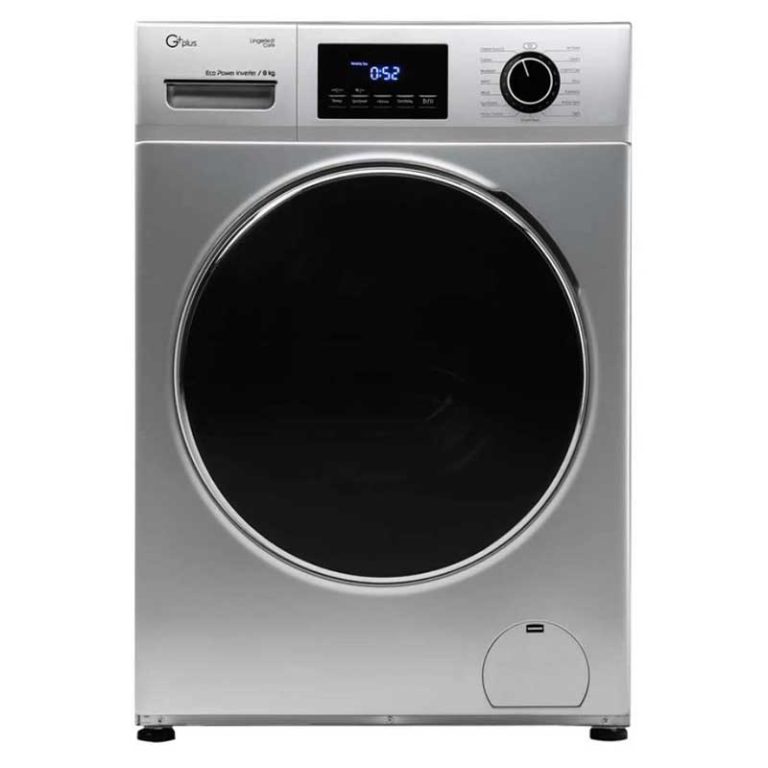 لباسشویی جی پلاس مدل GWM-M8340T ظرفیت 8 کیلوگرم رنگ تینانیوم - فروشگاه بهاران کالا