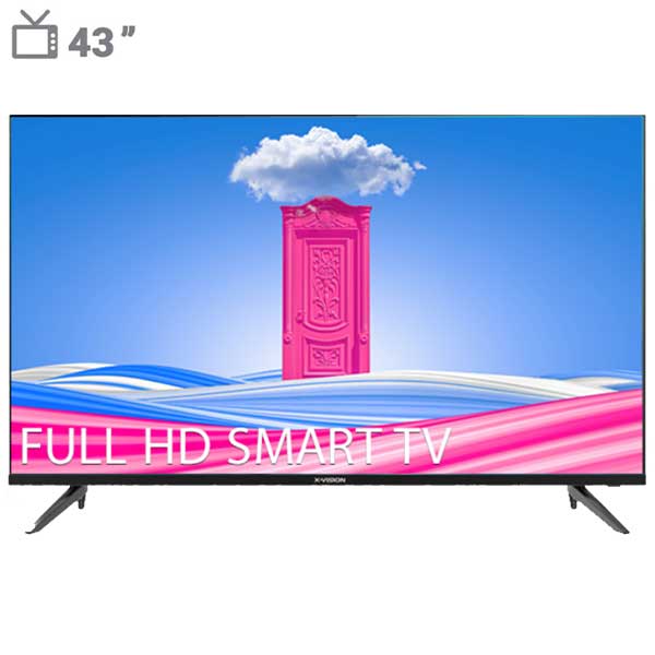 تلویزیون FHD هوشمند ایکس‌ویژن سری 6 مدل XC695 سایز 43 اینچ - فروشگاه بهاران کالا
