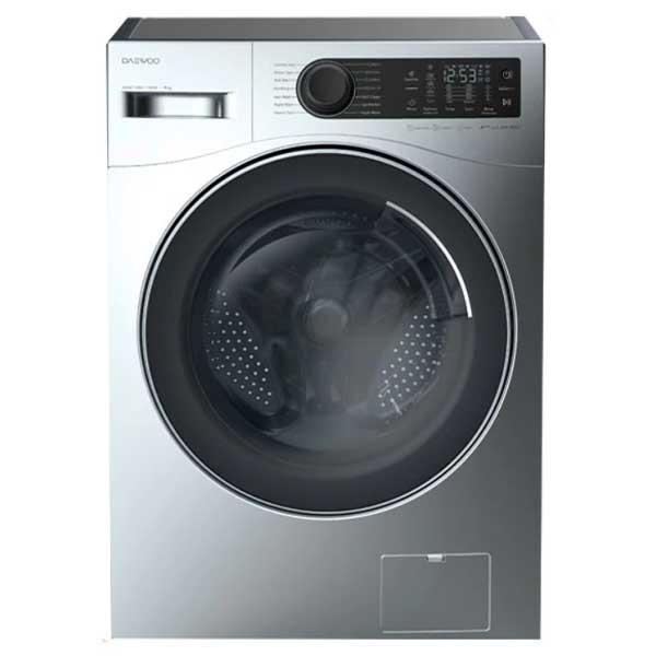 ماشین لباسشویی دوو مدل DWK-LM990S ظرفیت 9 کیلوگرم رنگ سیلور - فروشگاه بهاران کالا