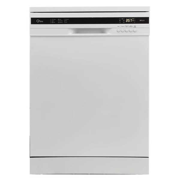 ماشین ظرفشویی جی پلاس مدل GDW-N1362W رنگ سفید - فروشگاه بهاران کالا
