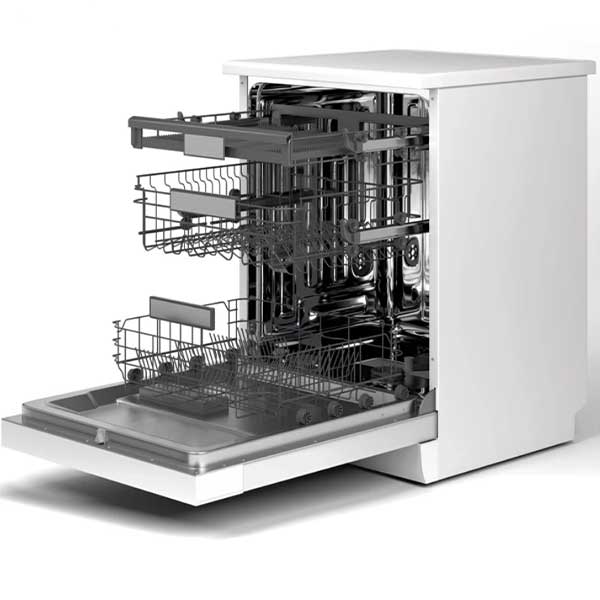 ماشین ظرفشویی جی پلاس 15 نفره مدل GDW-P5683W رنگ سفید - فروشگاه بهاران کالا