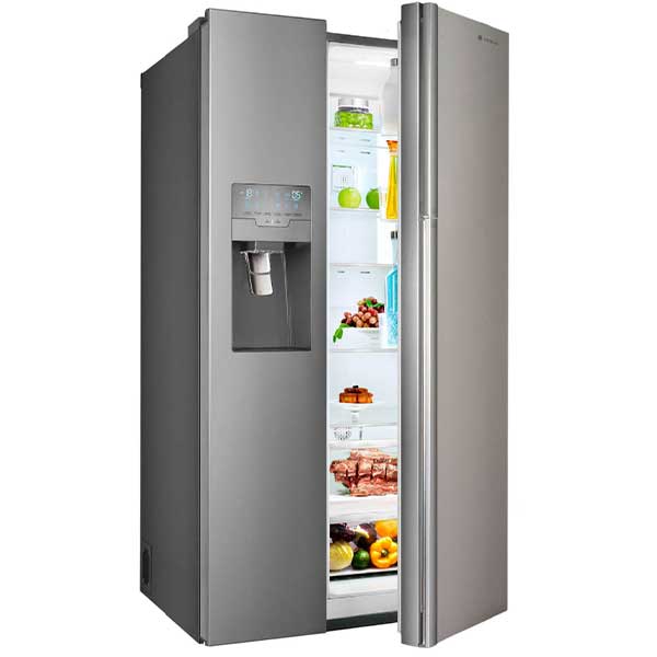 ساید بای ساید اسنوا 35 فوت مدل SN8-3353W رنگ سفید - فروشگاه بهاران کالا