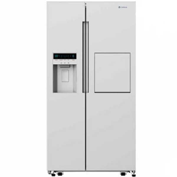 یخچال و فریزر ساید بای ساید 27 فوت اسنوا مدل SN8-2261GW رنگ سفید - فروشگاه بهاران کالا